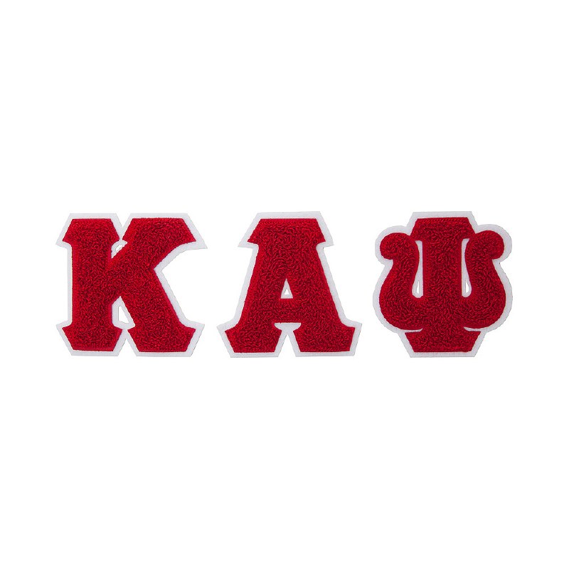 Kappa Alpha Psi Chenille Letter Set - The College Crib